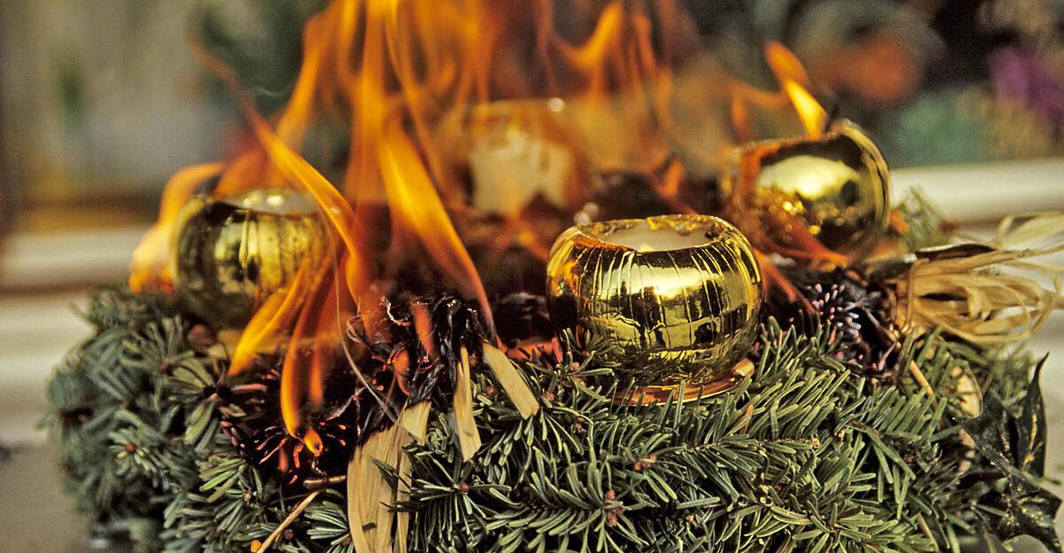 Advent, Advent, das Reisig brennt | Nachrichten.at