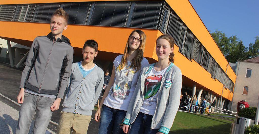 Erster Schultag im Zubau der Neuen Mittelschule | Nachrichten.at