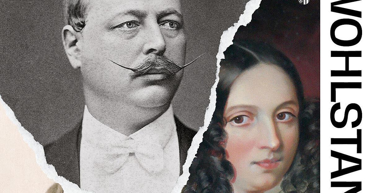 Gelbe, türkise und rote Pfeile lotsen die Besucher durch die ...