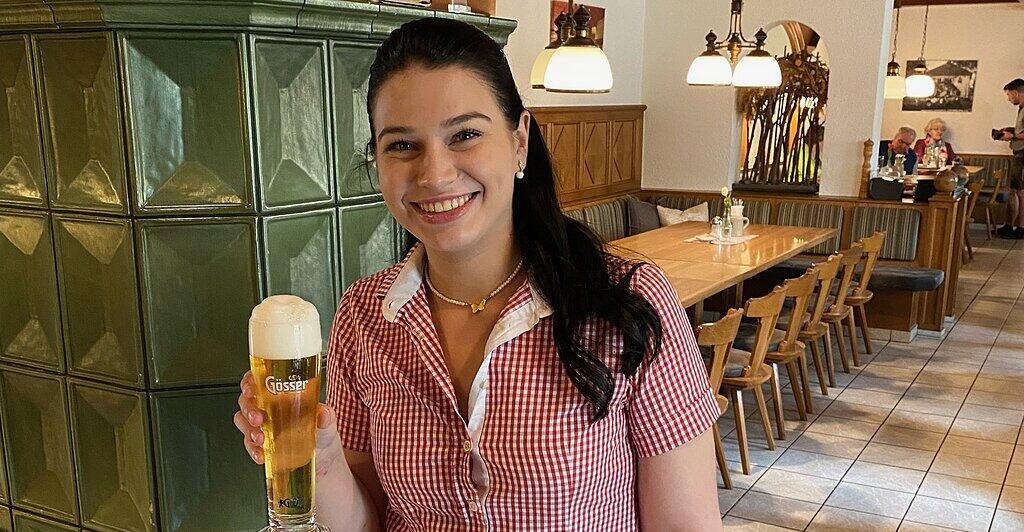 Isabella Haider: Sie zapft das Bier am besten | Nachrichten.at