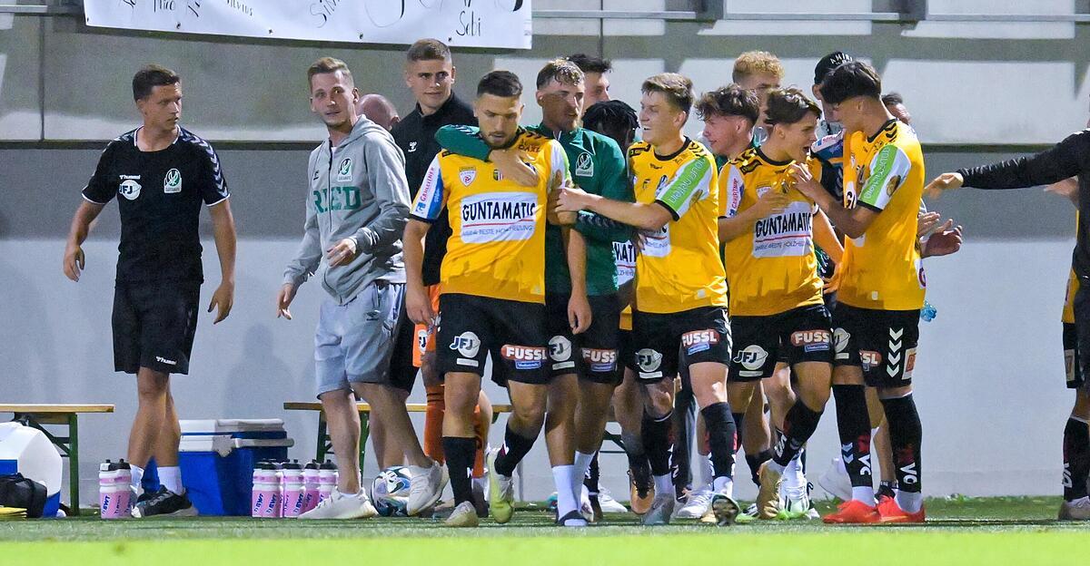 3: 1 after 0: 1: SV Ried continues to struggle in Wels in the ÖFB Cup ...