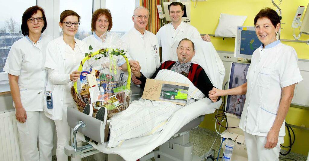 1000ste Dialyse für 72-Jährigen | Nachrichten.at
