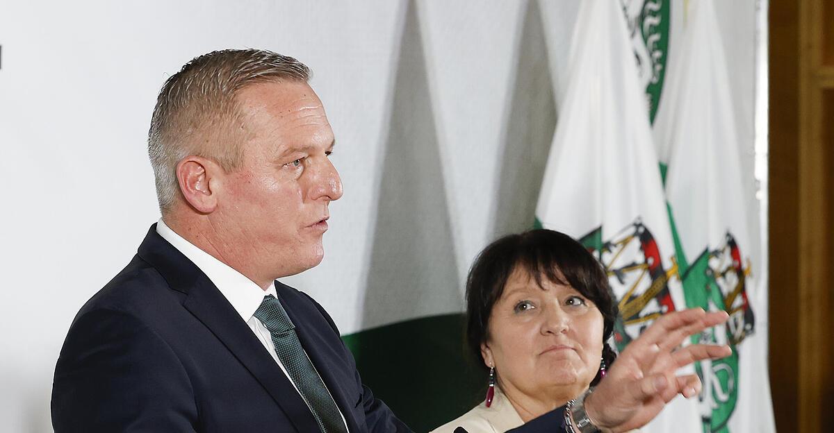 FPÖ und ÖVP in der Steiermark stellten ihr "tragfähiges Programm" vor ...