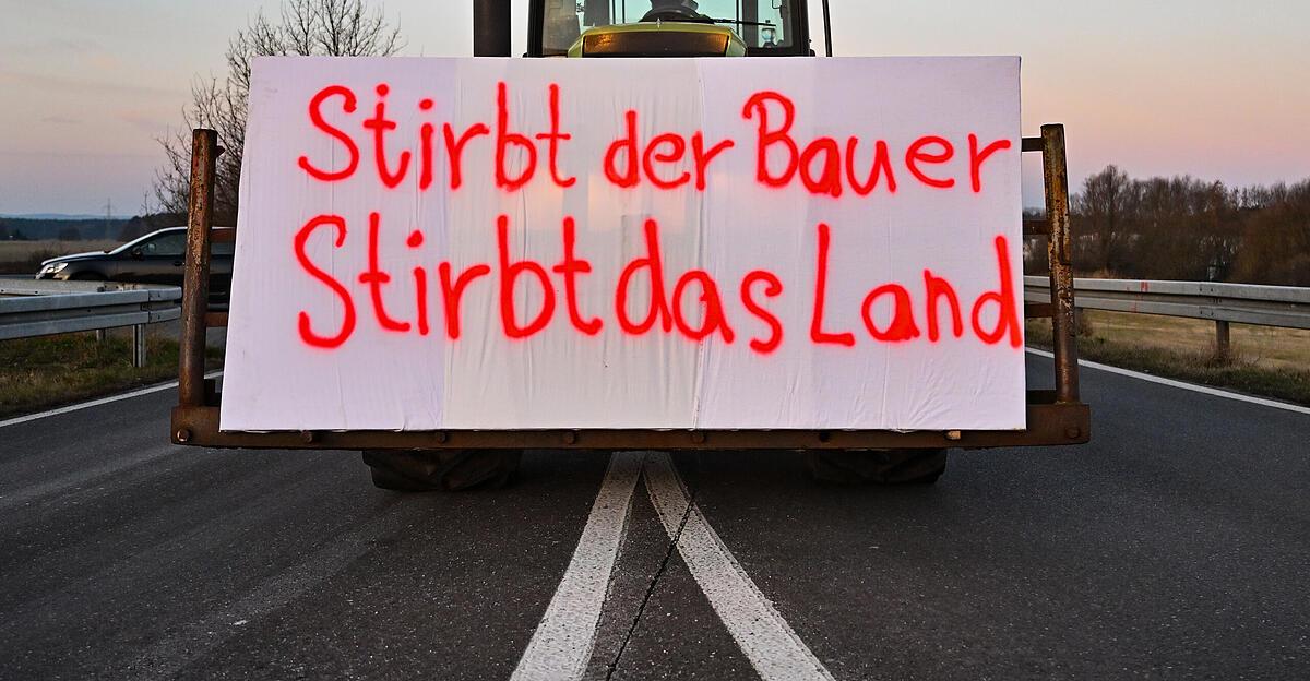 German farmers' protests are in full swing - convoys, demonstrations ...