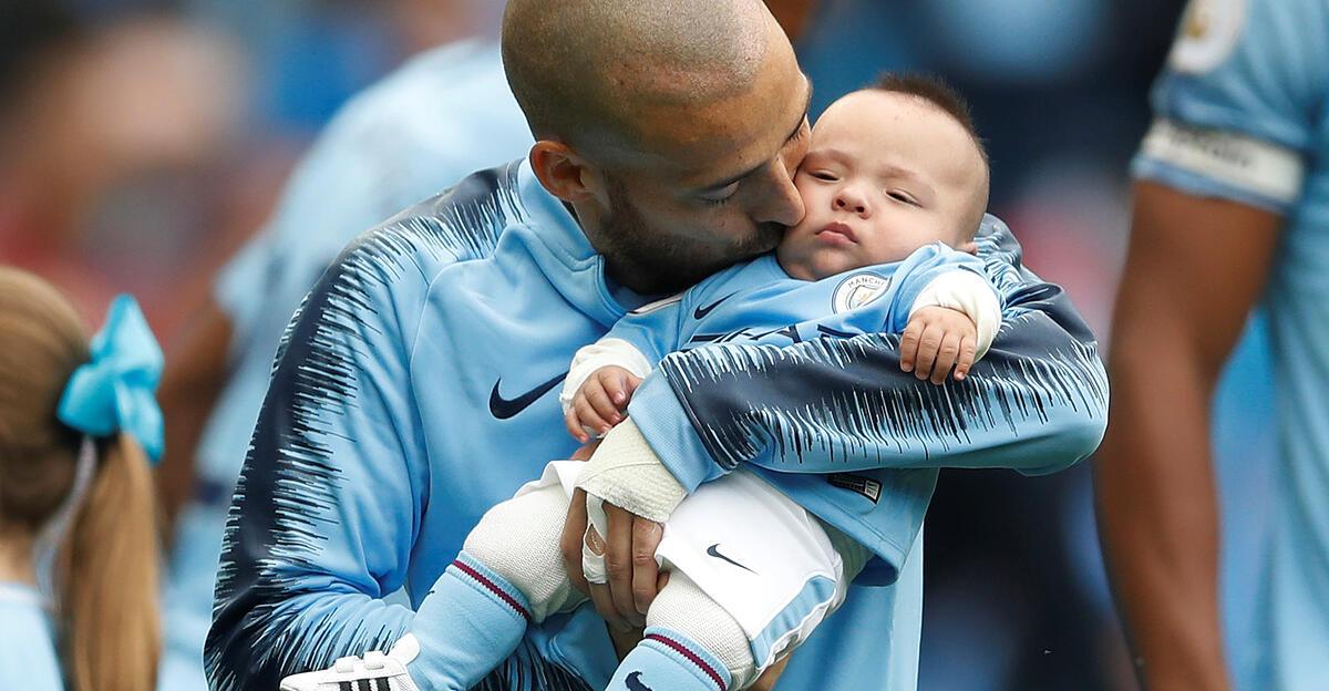 David Silva: Die bewegende Geschichte hinter diesem Vater-Sohn-Foto ...