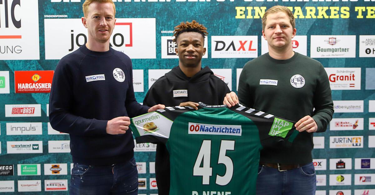 Offensivspieler Nene Dorgeles kommt leihweise zur SV Guntamatic Ried ...