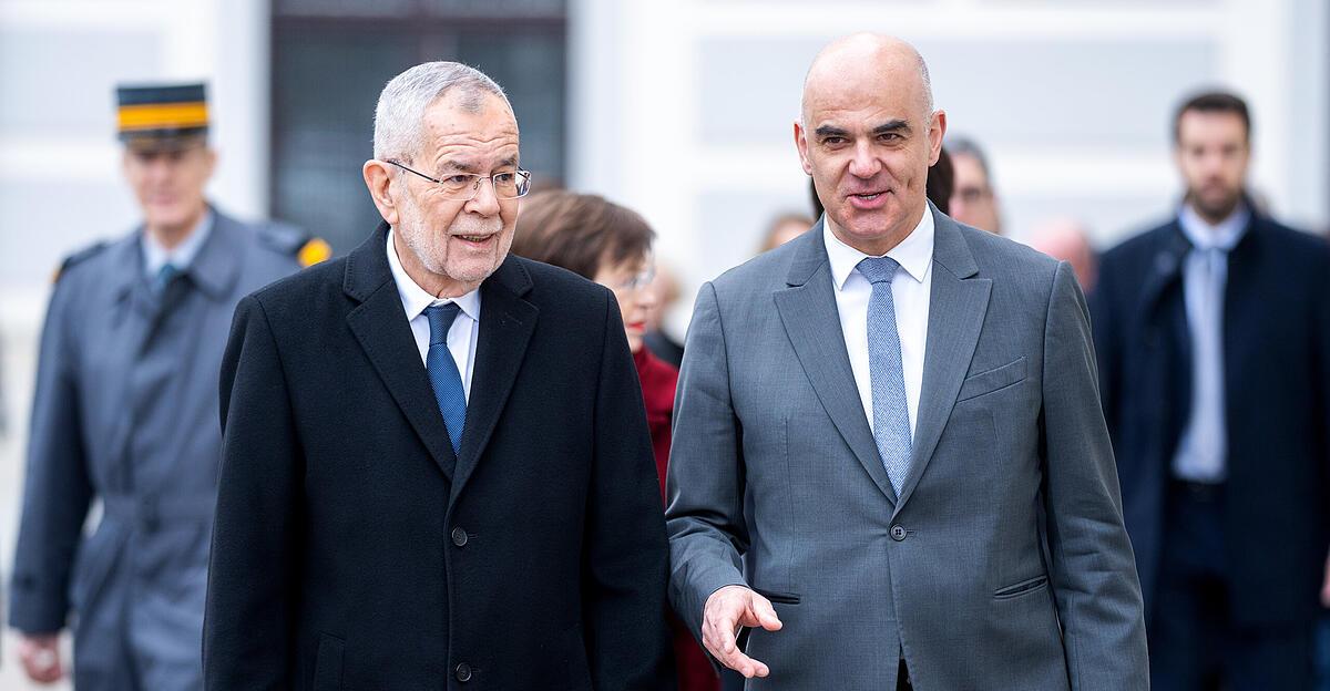 Schweizer Bundespräsident zu Antrittsbesuch in Wien | Nachrichten.at