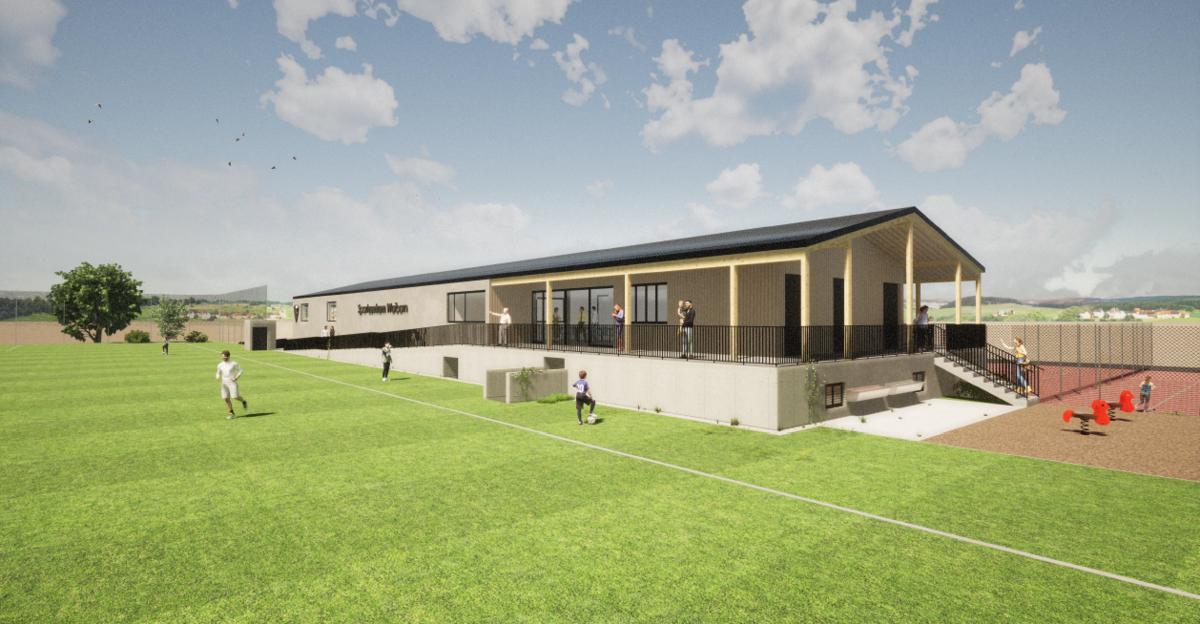 Anpfiff für das neue Sportzentrum Weibern | Nachrichten.at