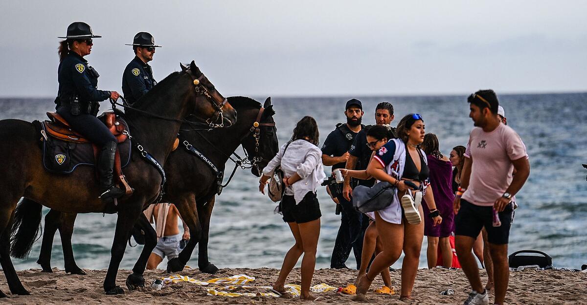 Nach Spring-Break-Chaos: Nächtliche Ausgangssperre in Miami ...